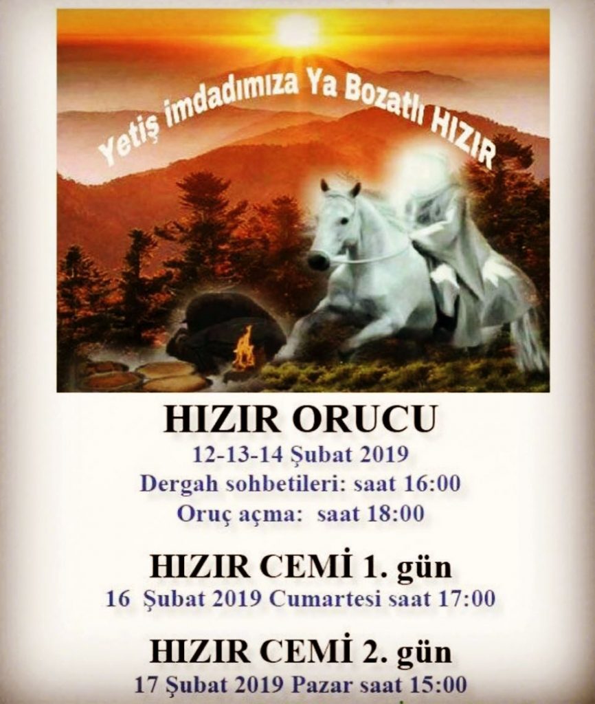 BERLİN’DE HIZIR ORUCU VE HIZIR CEMİ – Alevi Haber Ağı