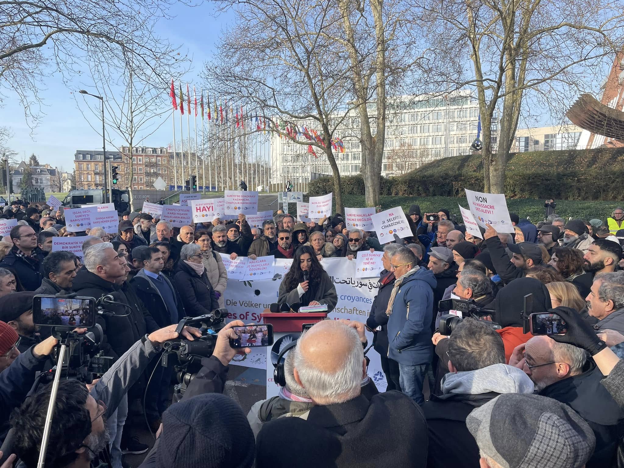 Alevi kurumları, Suriye’de Alevilere ve azınlık halklara yönelik baskı ...